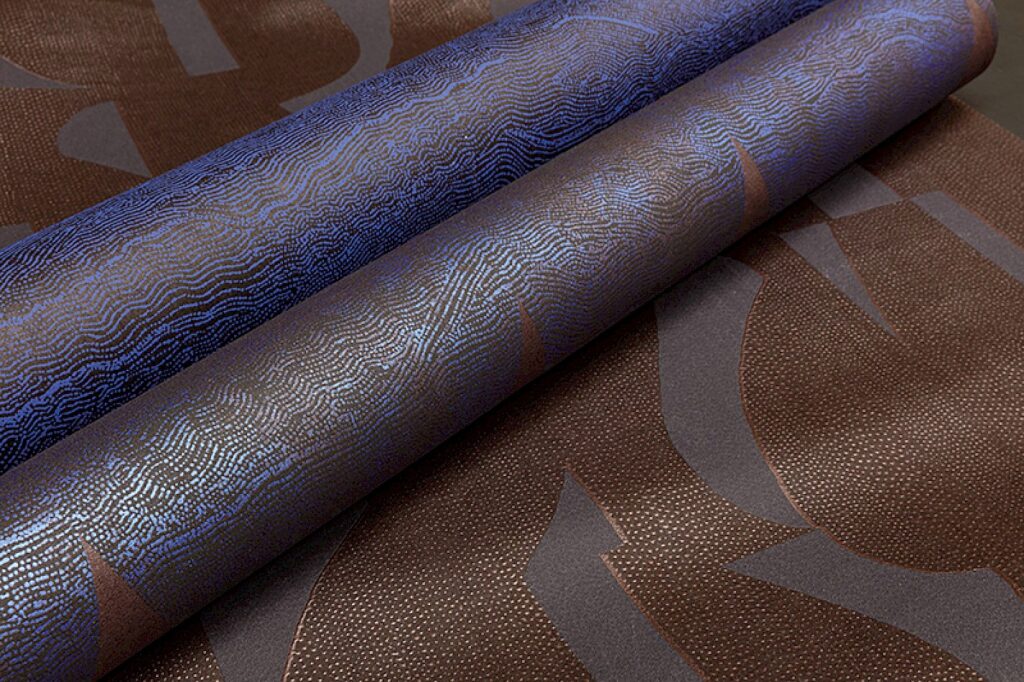 Miri - abstract earthy, wavy pattern